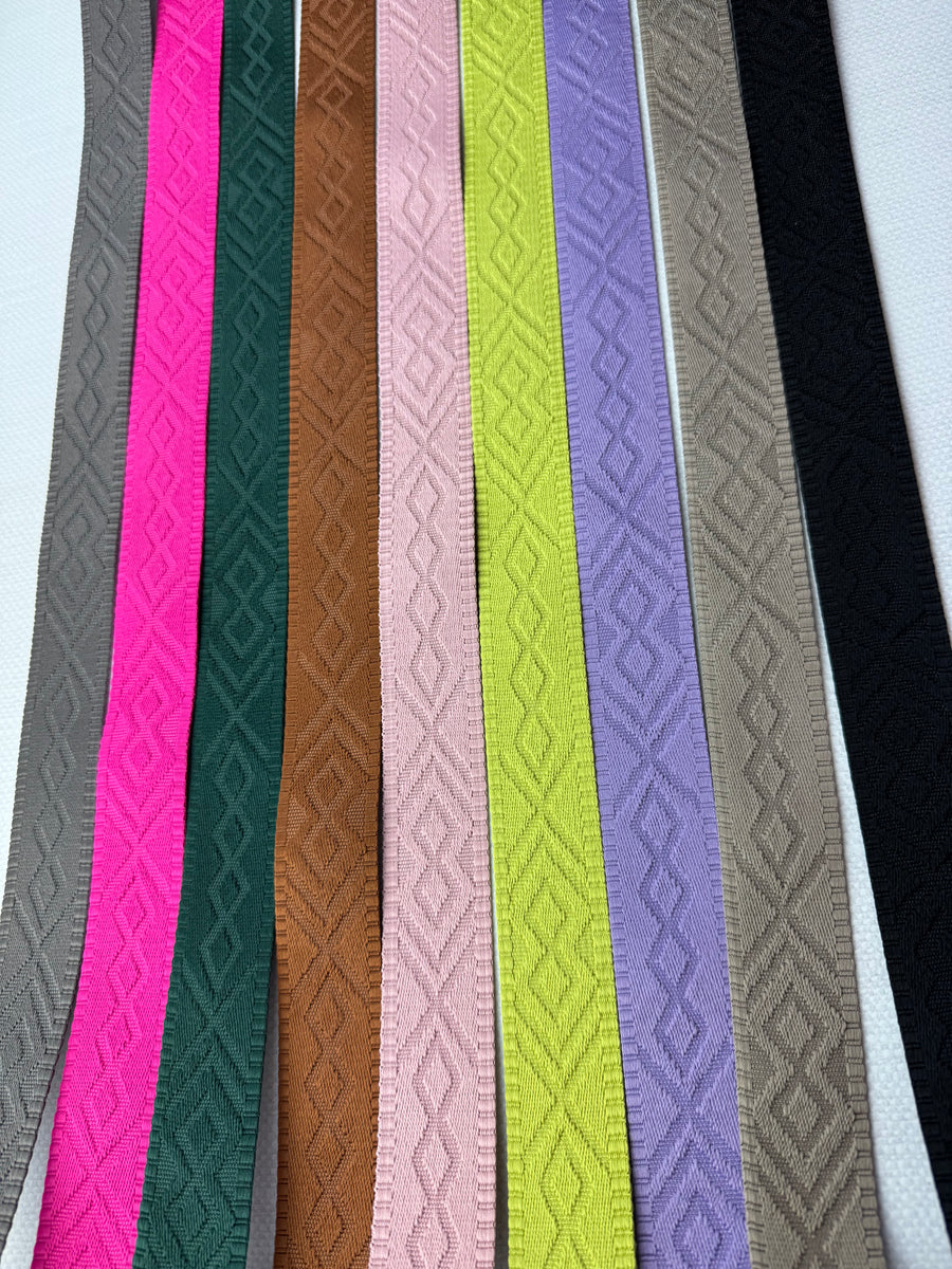 1.5 Inch Luxe Weave Webbing – Siah Swag Bags