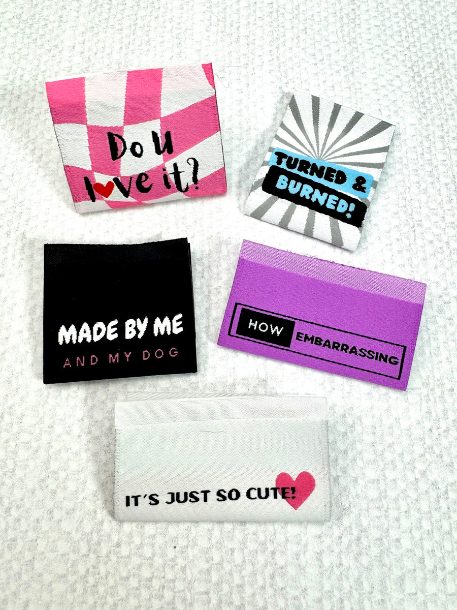 Woven Tags – Siah Swag Bags