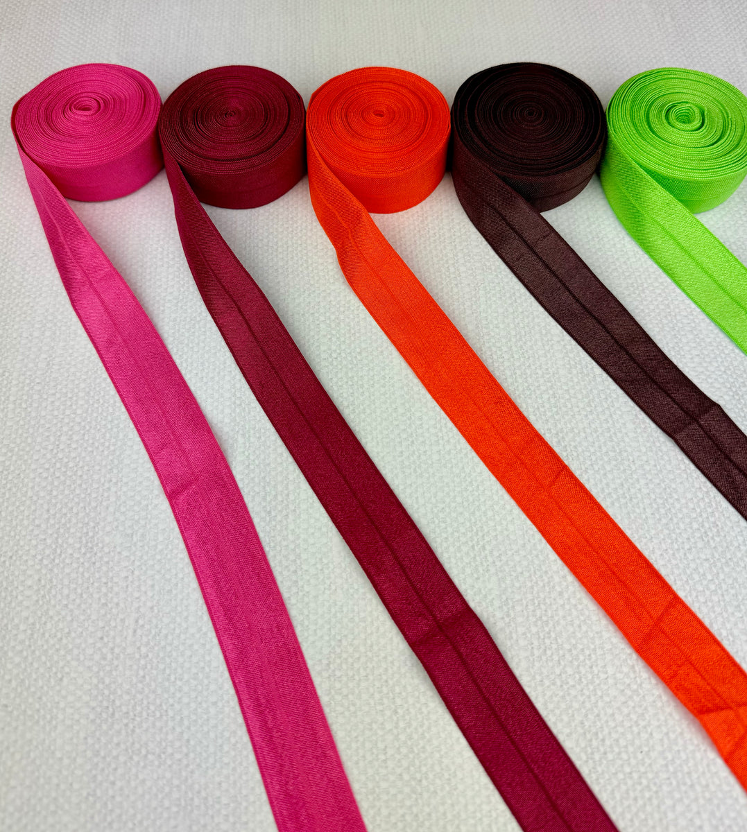 Fold Over Elastic - 1 Inch – Siah Swag Bags