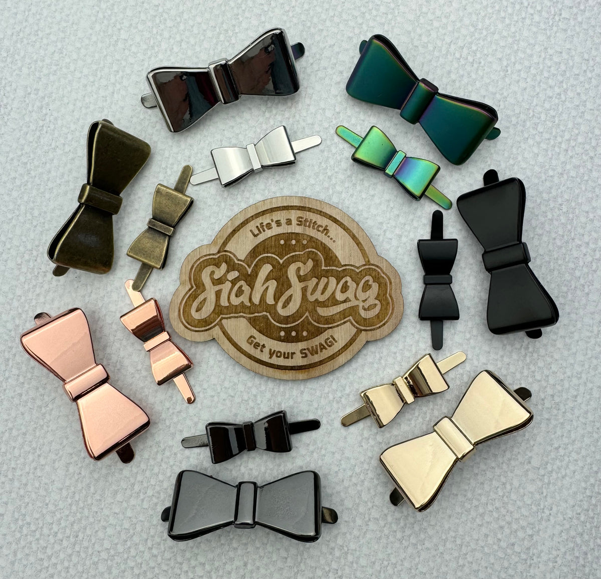 Large Bow Embellishment – Siah Swag Bags