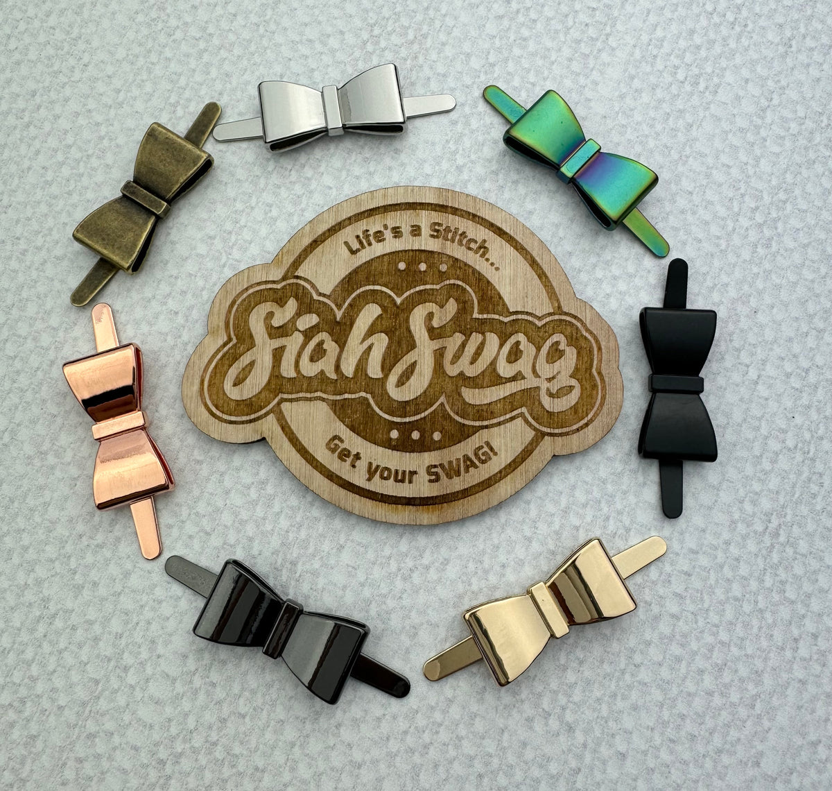 Small Bow Embellishment – Siah Swag Bags