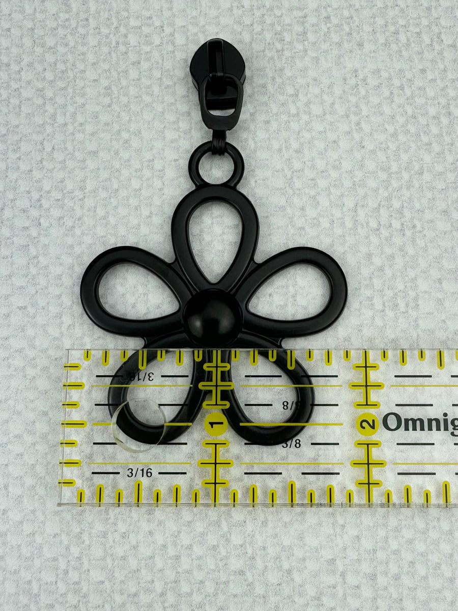 #5 Nylon Zipper Pulls: Extra Large Flowers – Siah Swag Bags