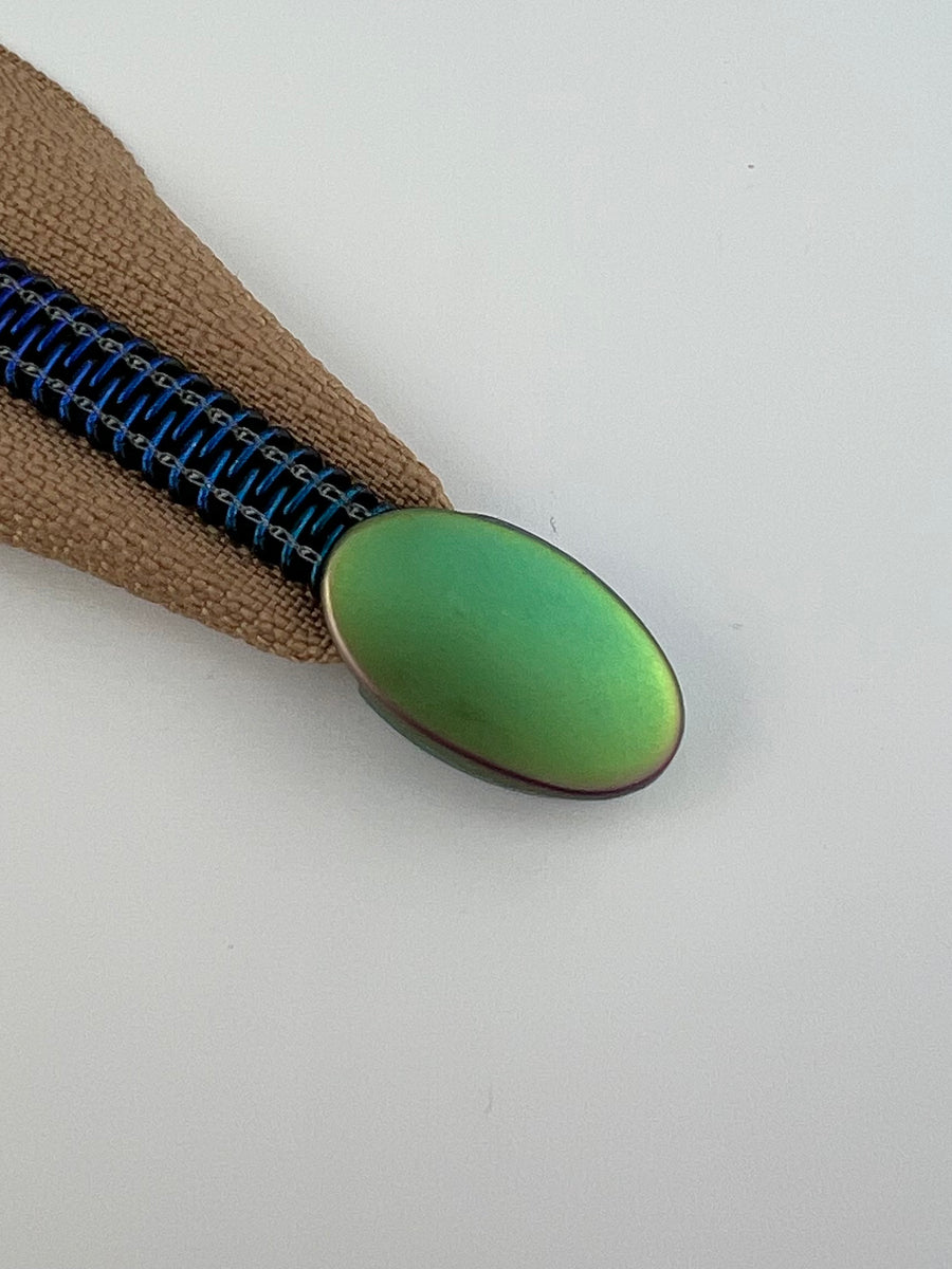 Oval Zipper End Caps – Siah Swag Bags