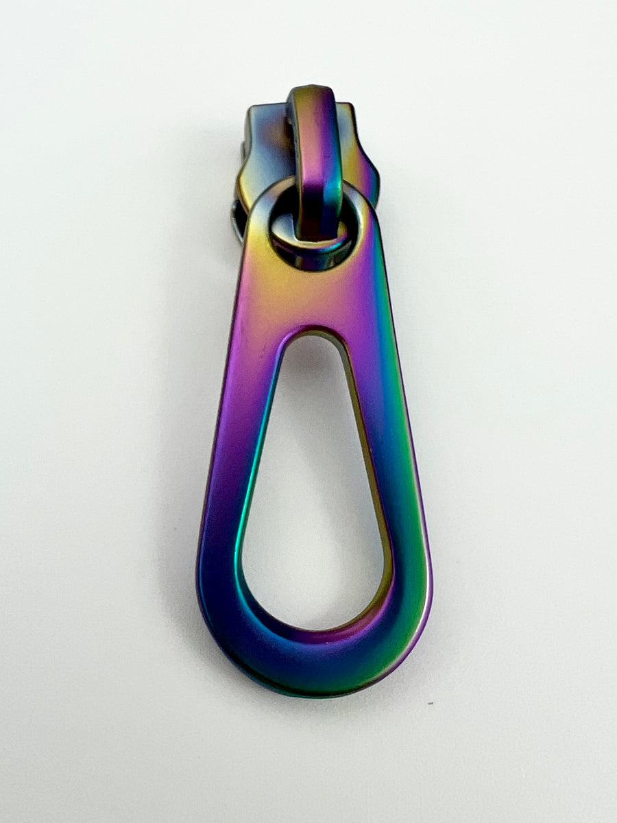 #5 Nylon Zipper Pulls: Dewdrops – Siah Swag Bags