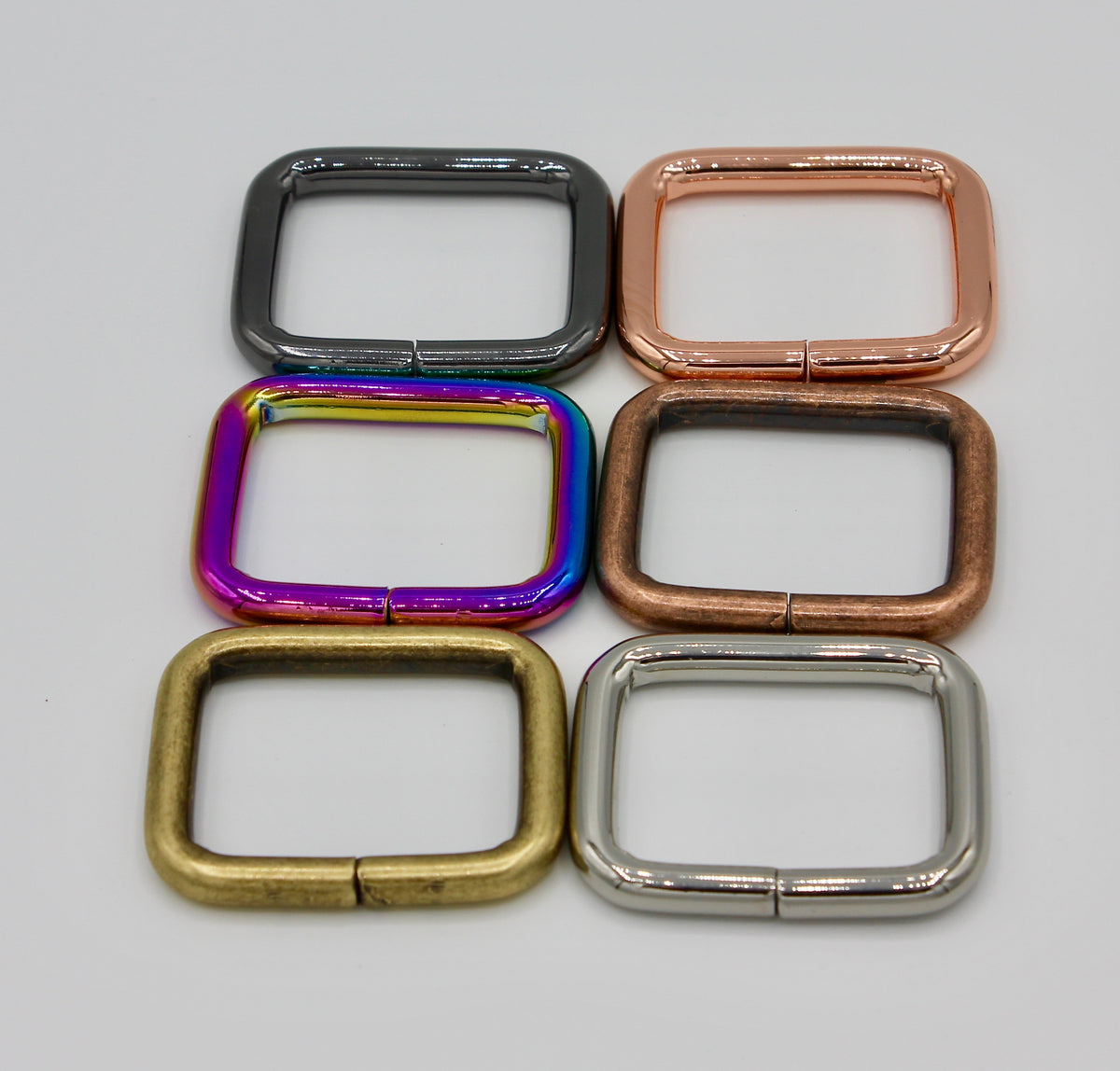 1 Inch Rectangle Rings – Siah Swag Bags