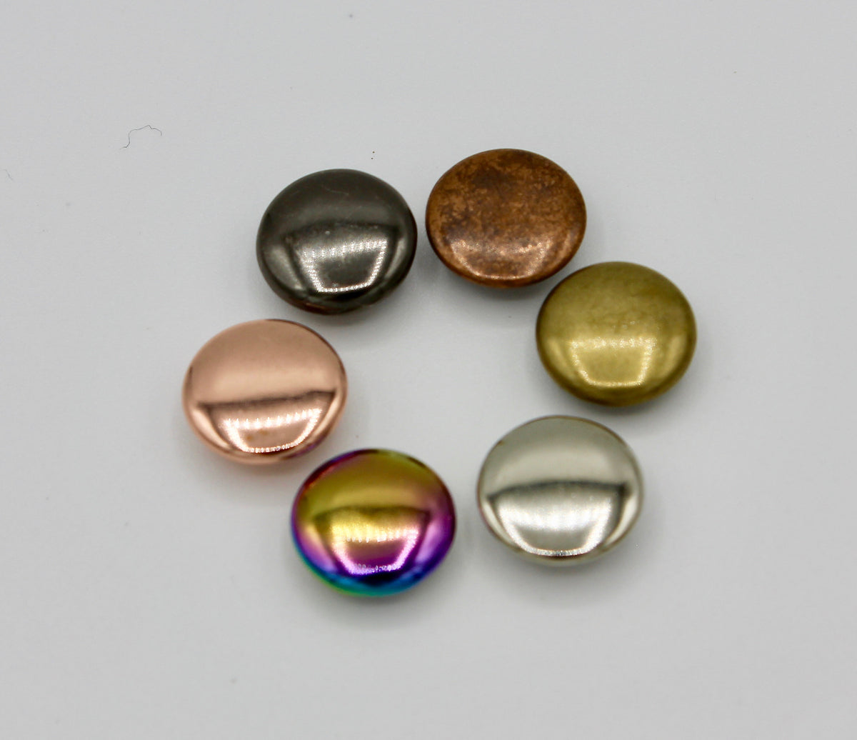 9x9 mm Double Head Rivet – Siah Swag Bags