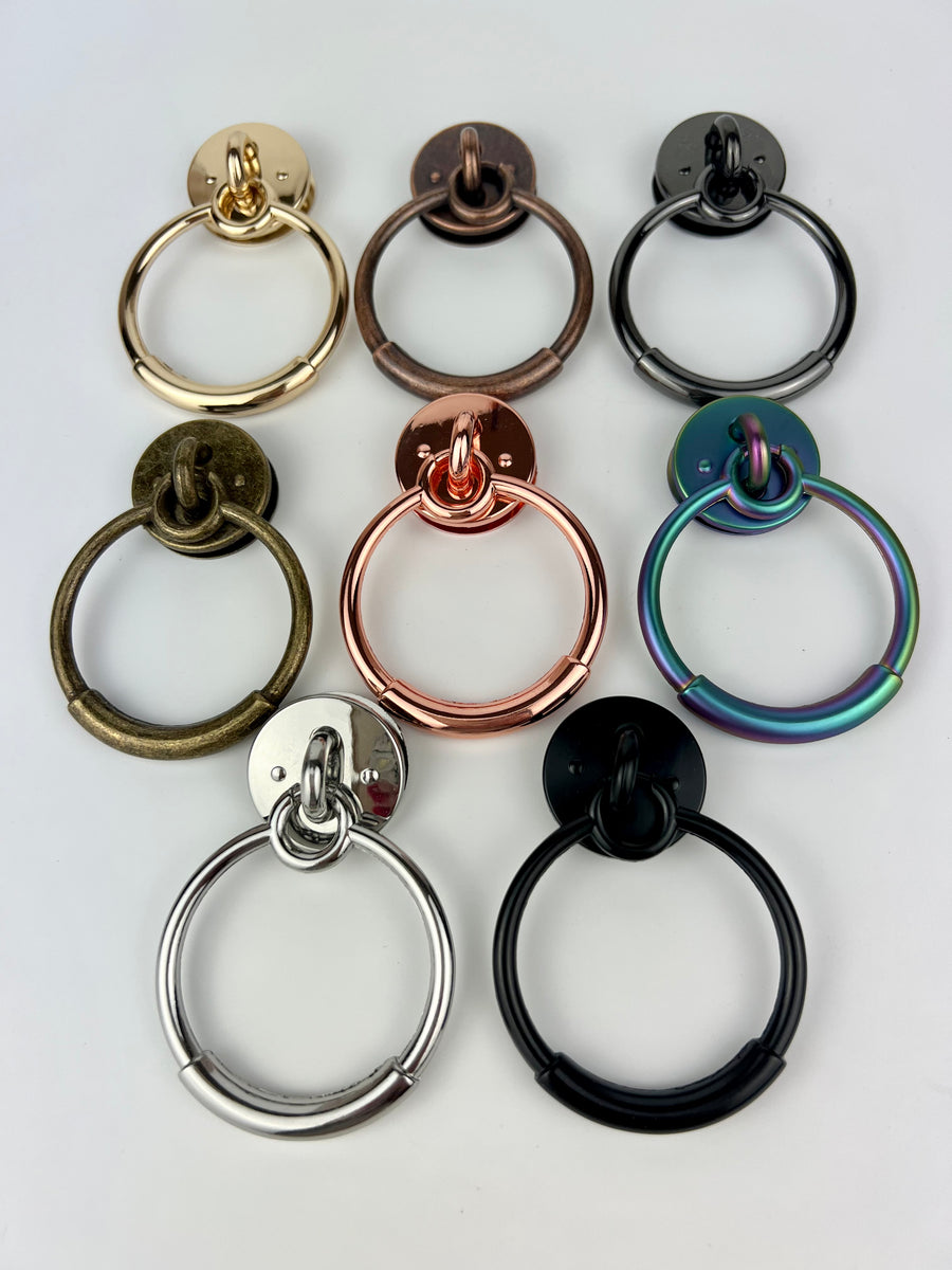 Large Circle Magnetic Locks – Siah Swag Bags